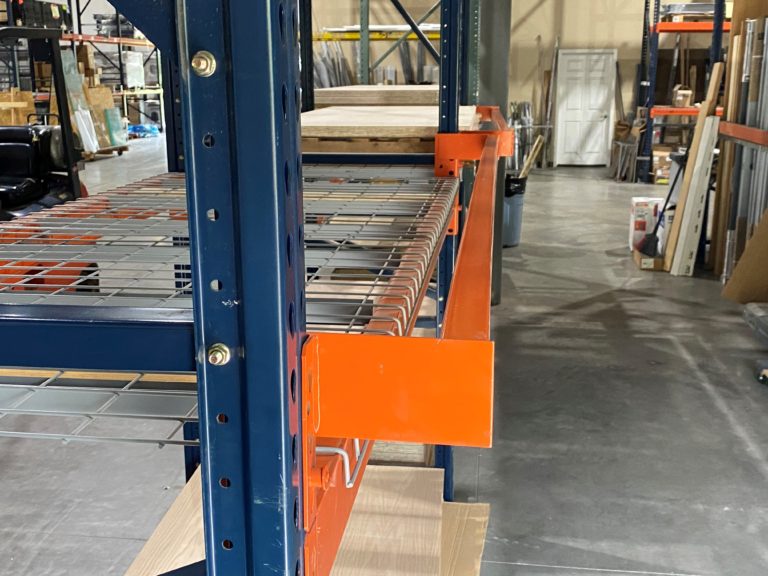 Pallet Load Stop Beams | Pallet Rack Backstop Beams