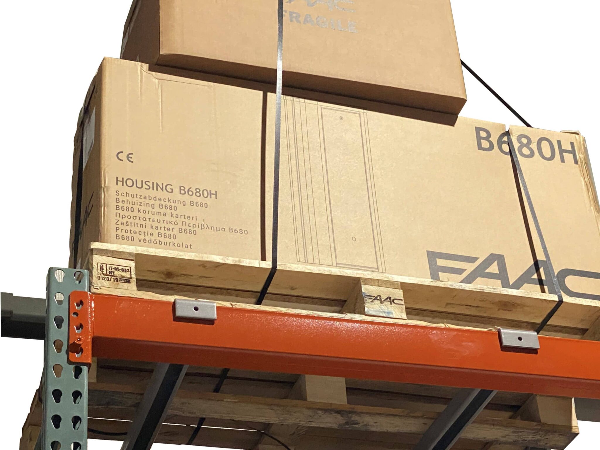 Pallet Rack Cross Bars | Double Flanged Pallet Supports