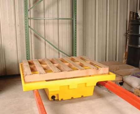 Pallet Rack Sump | Drum Spill Containment Pallet