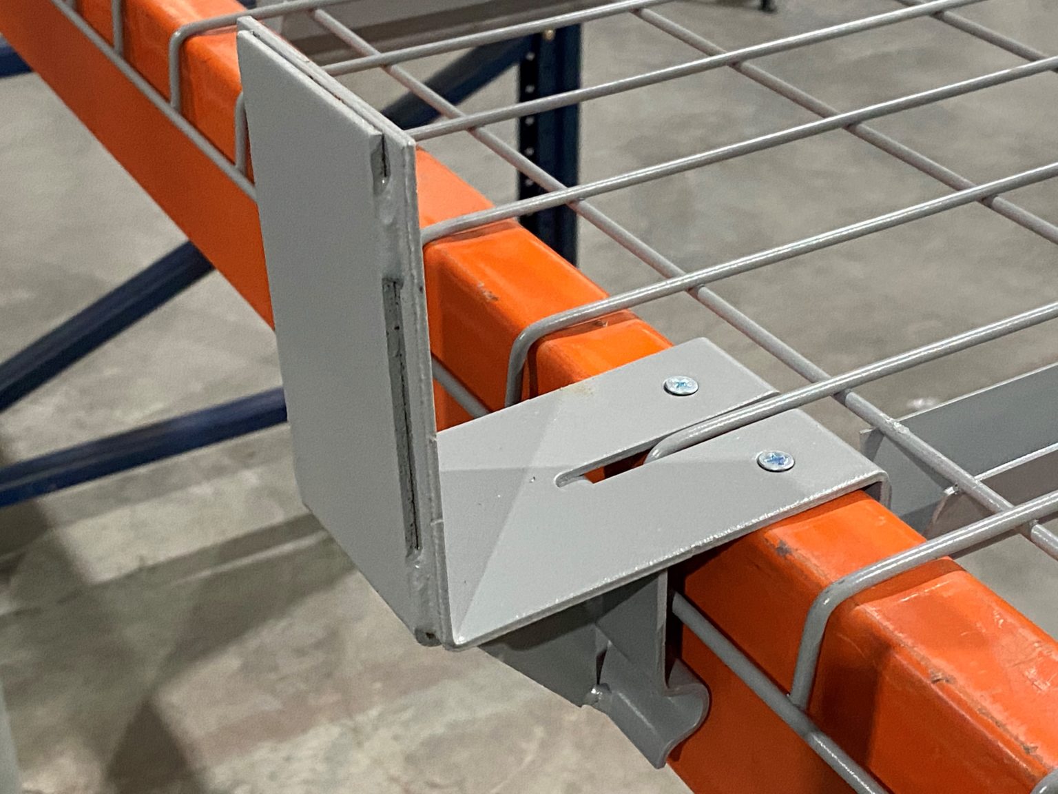 Pallet Stopper for Racking Safety | Warehouse Pallet Brackets