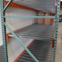 50% Open Punched Steel Pallet Rack Decking for Fire Safety