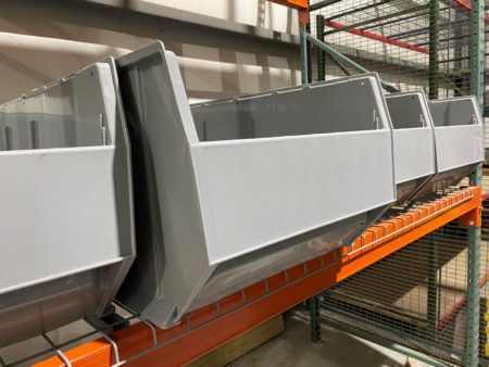 Large Plastic Pallet Rack Storage Bins | Warehouse Rack Bins