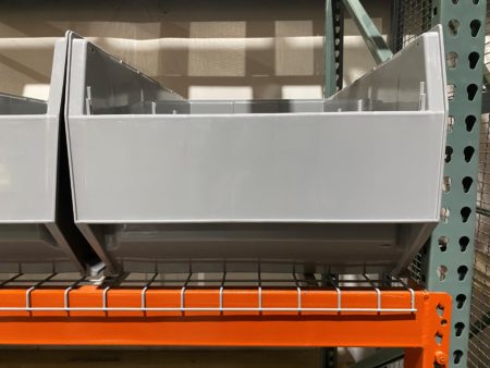 Large Plastic Pallet Rack Storage Bins | Warehouse Rack Bins