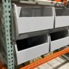 Large Plastic Pallet Rack Storage Bins | Warehouse Rack Bins