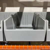 Large Plastic Pallet Rack Storage Bins | Warehouse Rack Bins