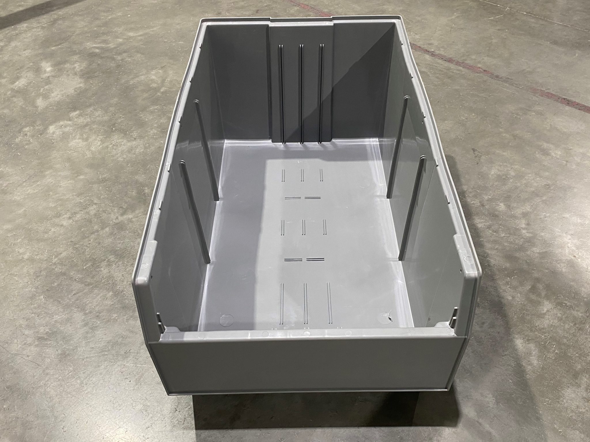 Large Plastic Pallet Rack Storage Bins | Warehouse Rack Bins