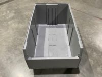 Large Plastic Pallet Rack Storage Bins | Warehouse Rack Bins