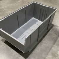 Large Plastic Pallet Rack Storage Bins | Warehouse Rack Bins