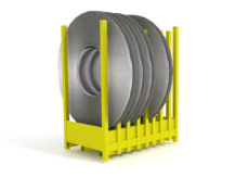 Portable, Slit Coil Storage Racks from Warehouse Rack and Shelf