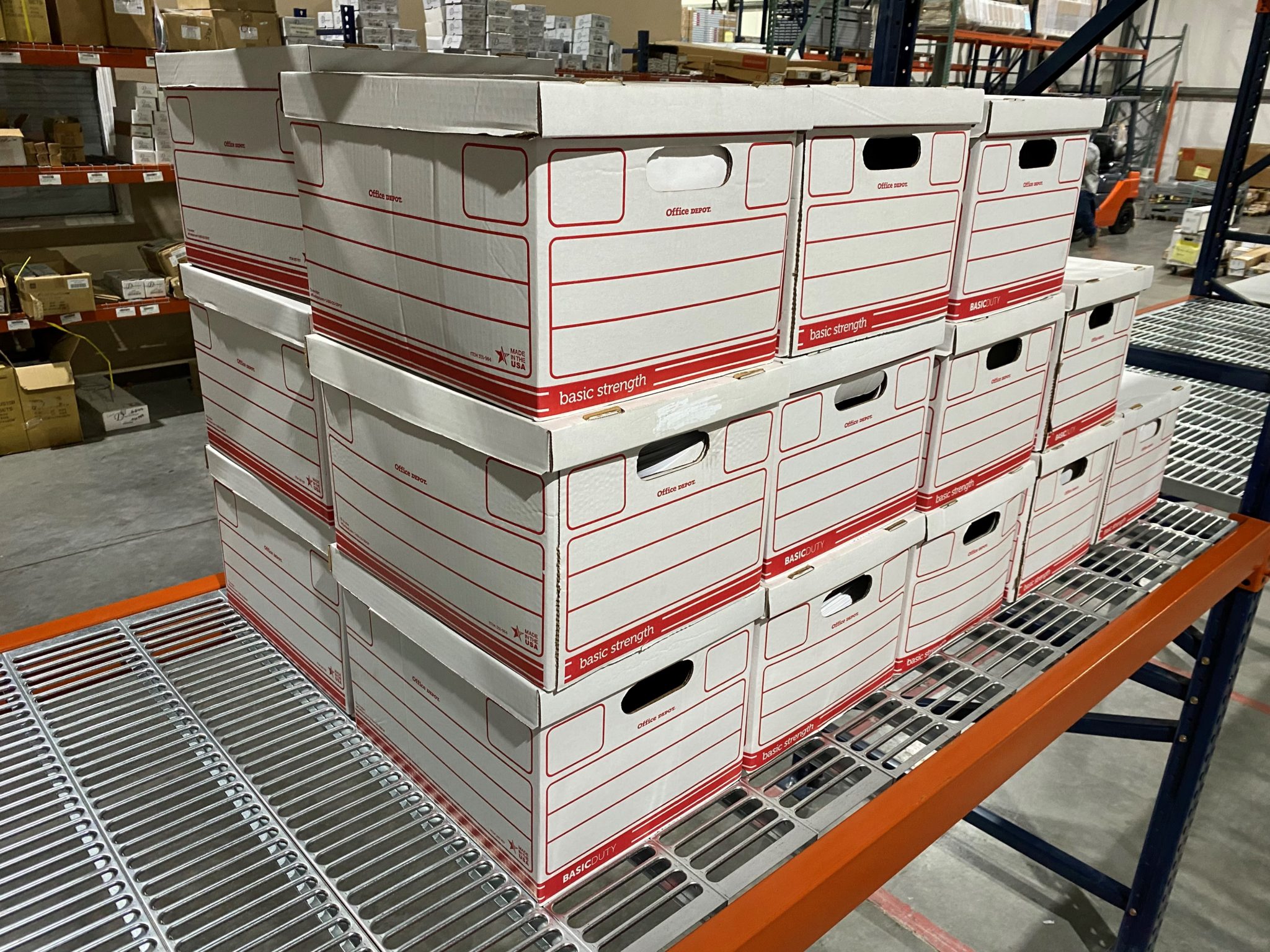 Record Box Storage Racks | File Storage Solutions