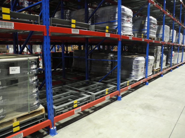 Ridg-U-Rak Pallet Rack Uprights | Teardrop Racks