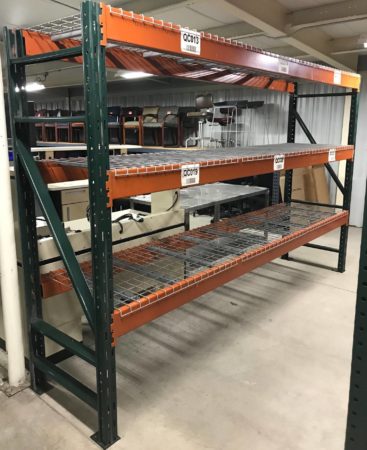 Ridg-U-Rak Slotted & Teardrop Pallet Rack Uprights