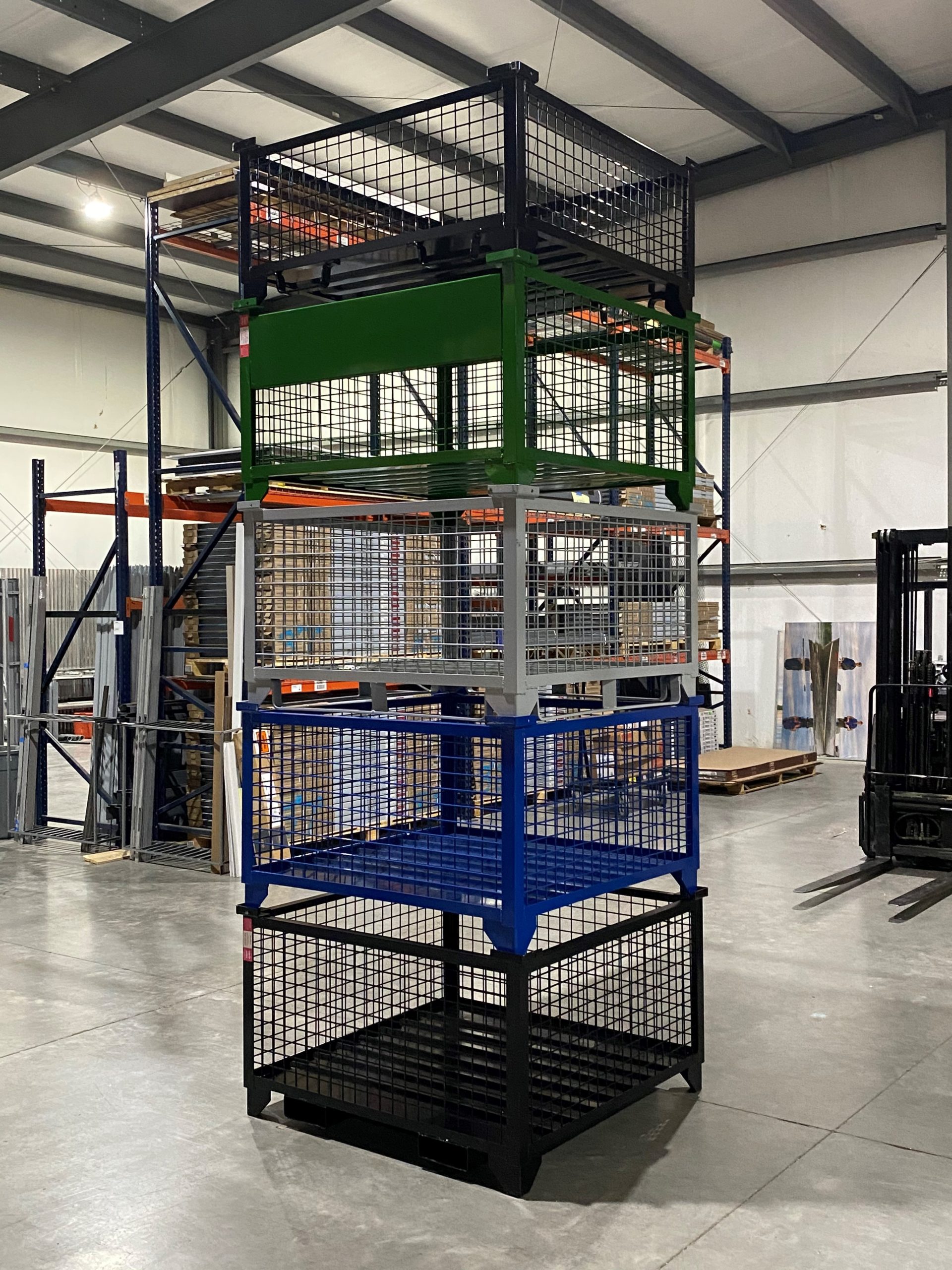 Rigid Wire Containers | Steel Corrugated Containers