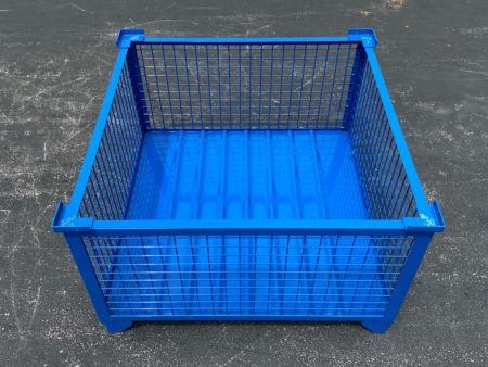 Stackable Rigid Wire Baskets | Containers | Bulk Bins