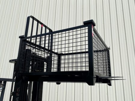 Wire Basket with Forklift Tubes / Pockets