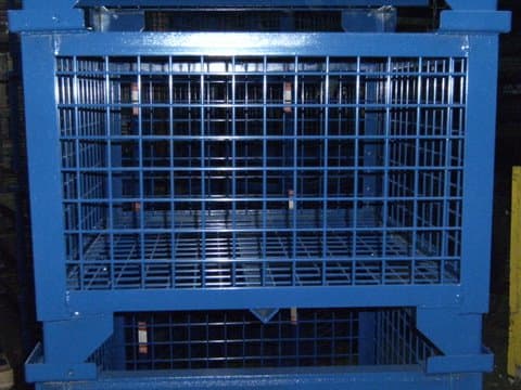 Rigid Wire Containers | Steel Corrugated Containers