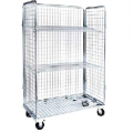 Wire Utility Carts with Wheels | Rolling Wire Rack Carts