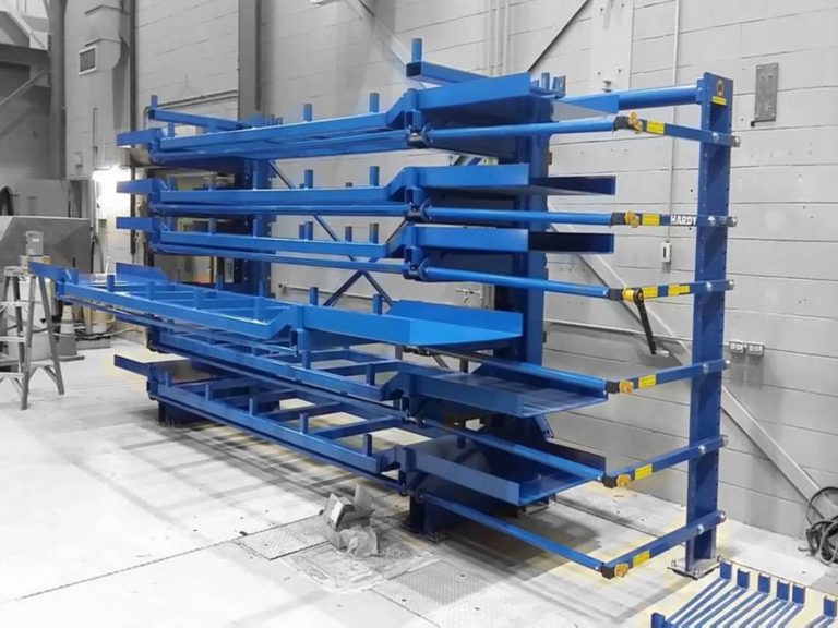 Crank Out Cantilever Rack | Warehouse Rack & Shelf