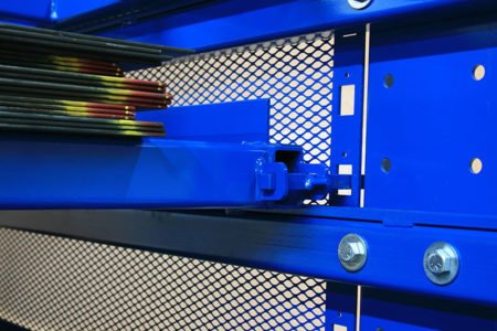 Roll Out Sheet Metal Rack | Roll Out Steel Storage Racks