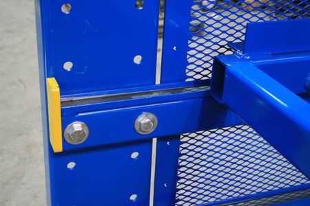 Roll Out Sheet Metal Rack | Roll Out Steel Storage Racks