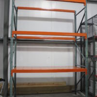 Interlake Teardrop Upright Pallet Rack - Welded Bracing