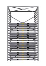 SheetMaster Steel Pallet Racks | Horizontal Rack