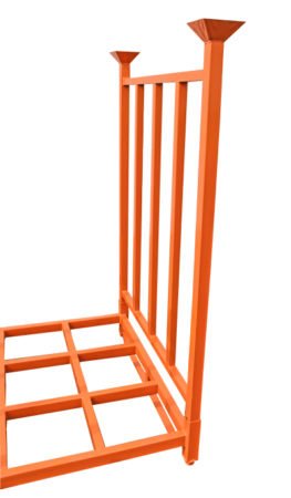 Stack Rack with Removable Side Rails | Industrial Pallet Racking