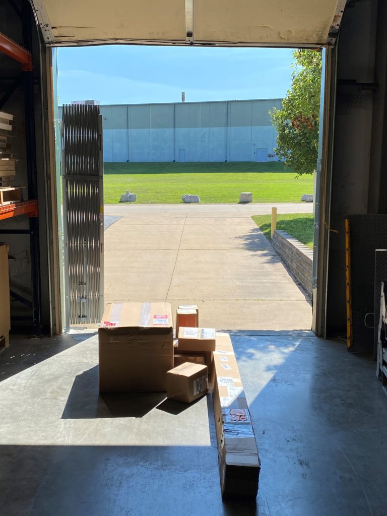 Single Folding Dock Gate | Warehouse Door Gate