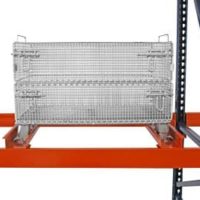 Heavy Duty Skid Channel Supports for Wire Baskets
