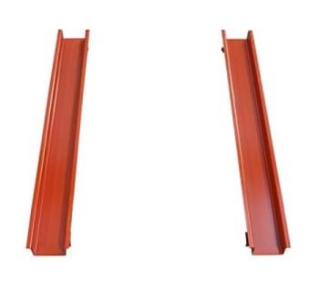 Heavy Duty Skid Channel Supports for Wire Baskets