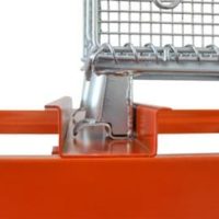 Heavy Duty Skid Channel Supports for Wire Baskets