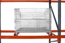 Heavy Duty Skid Channel Supports for Wire Baskets