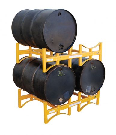 Stackable Drum Rack | 55 Gallon Drum Holder Shelves
