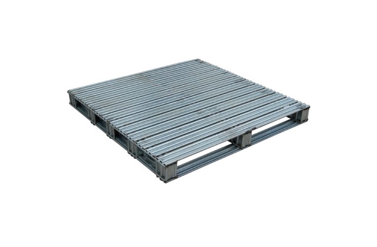 Metal Pallets | Heavy Duty, Stackable Galvanized Steel Pallets