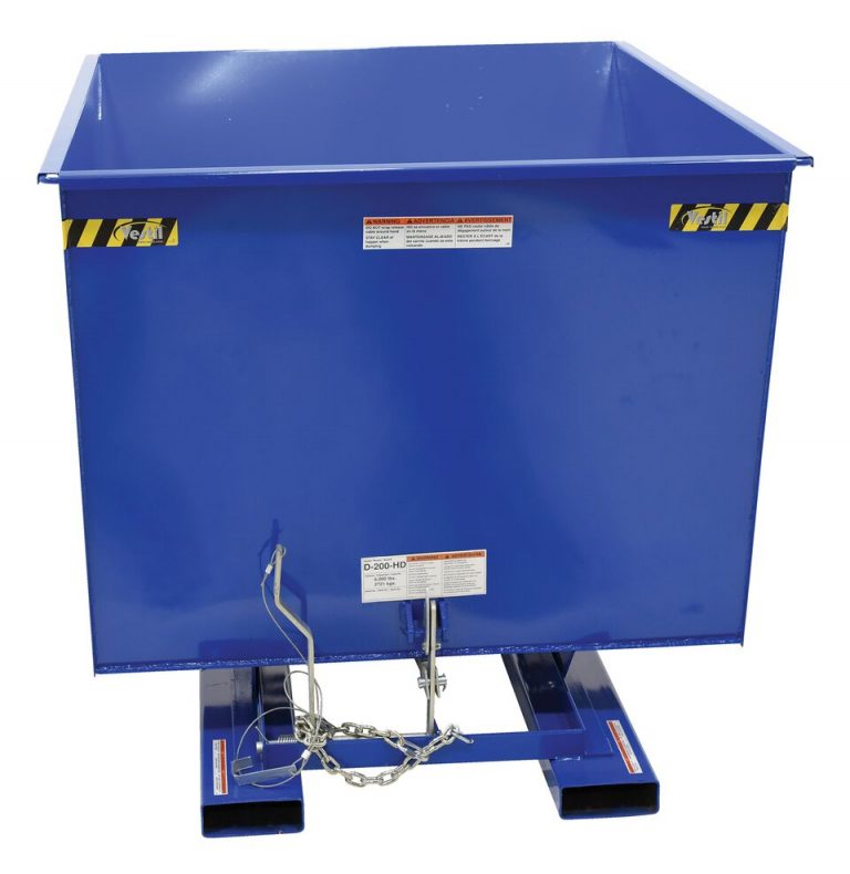 Self-Dumping Forklift Hoppers | Steel Warehouse Hoppers