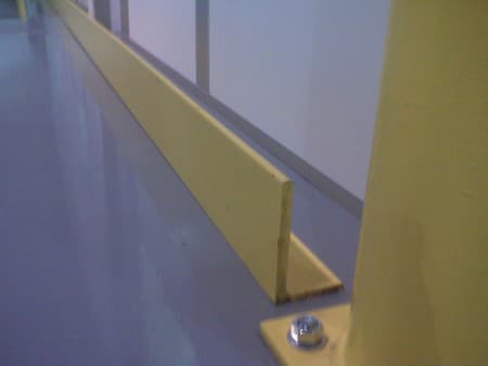 Forklift Guide Rail System | Metal Bumper Rails for Racks