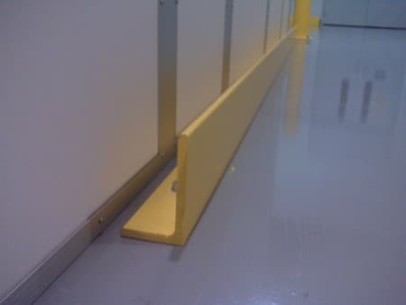 Forklift Guide Rail System | Metal Bumper Rails for Racks