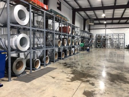 Heavy Duty Coil Racks | Structural Steel Racks