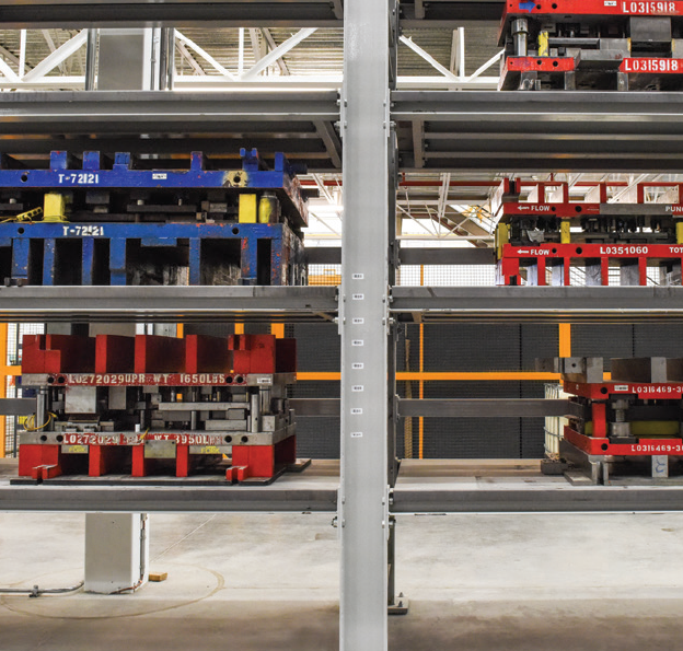 Die Storage Racks with Heavy Duty I Beam Construction