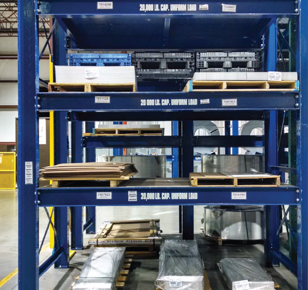 Die Storage Racks with Heavy Duty I Beam Construction