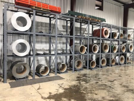 Heavy Duty Coil Racks | Structural Steel Racks