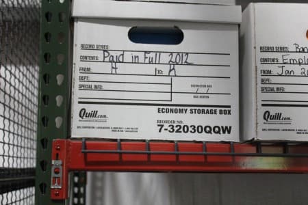 Record Storage Rack | Bankers Box Storage Racks