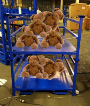 On April 1st we are Proud To Introduce Our New Teddy Bear Storage Racks ...