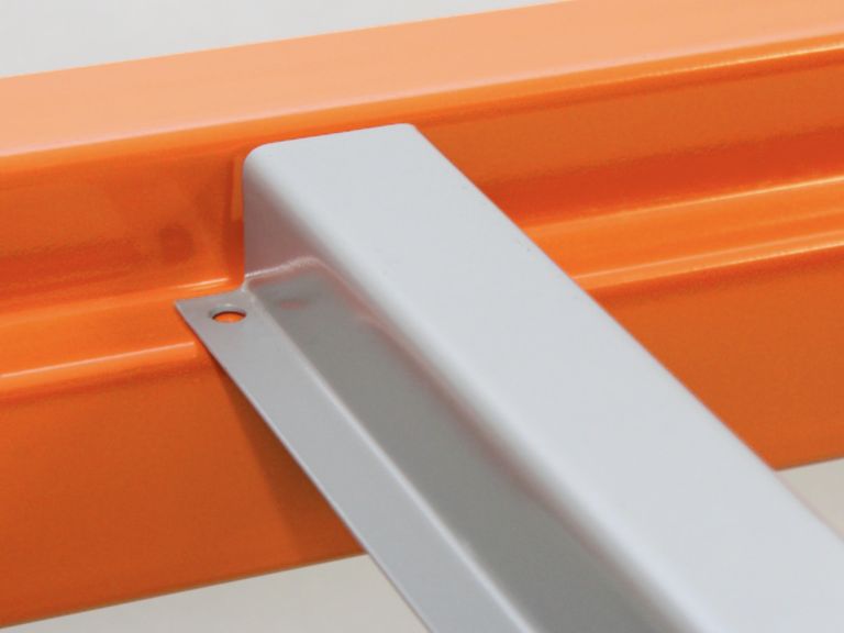 Top Hat-Style Pallet Rack Supports | Warehouse Rack & Shelf