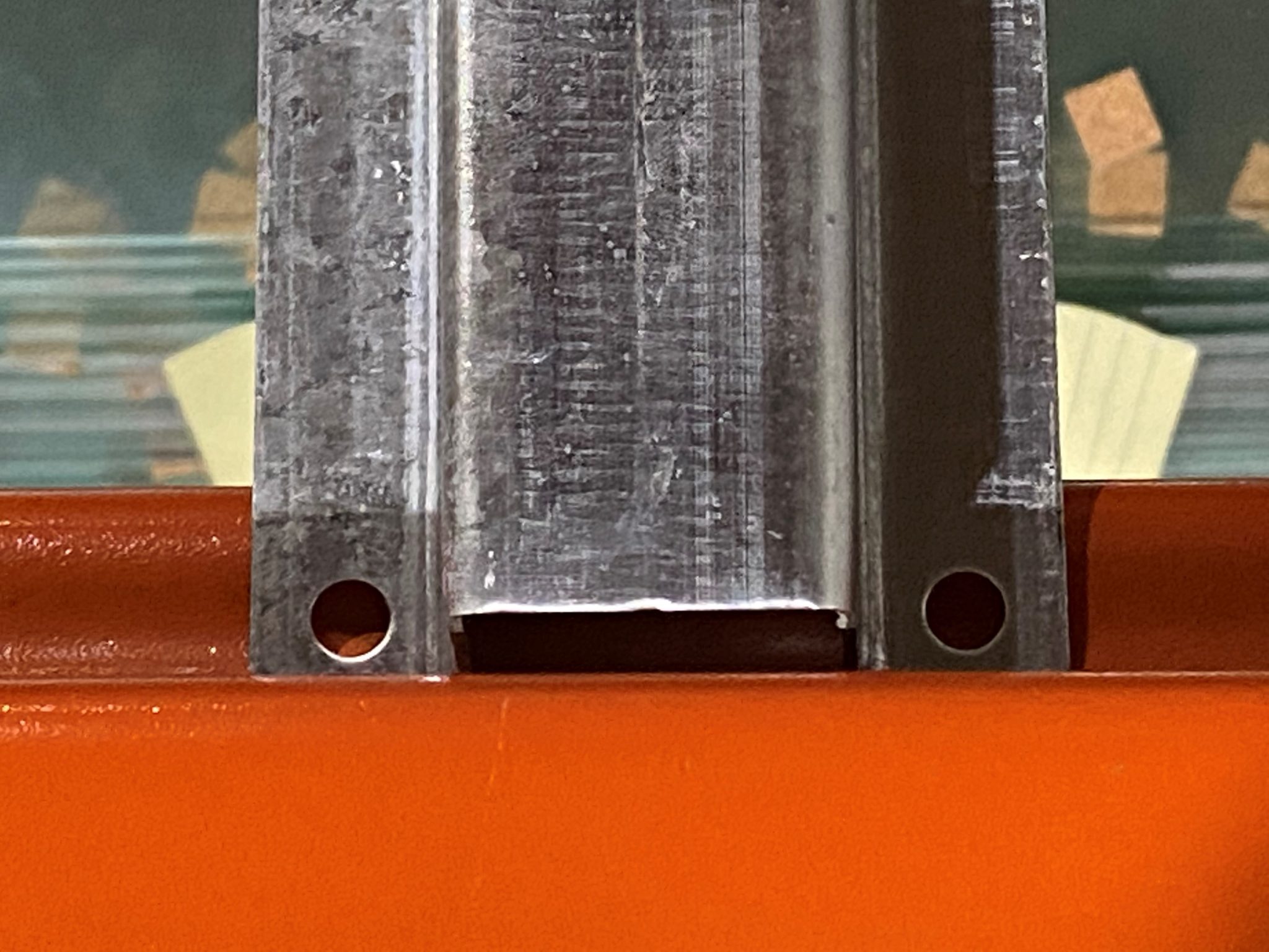 Top Hat-Style Pallet Rack Supports | Warehouse Rack & Shelf