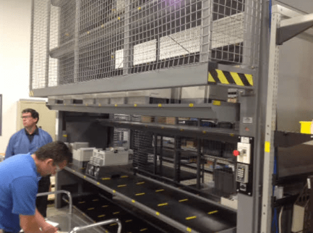 J&D Tray Carousel | Vertical Carousel Storage System