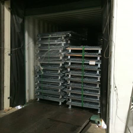 Large Wire Containers | Large Industrial Wire Baskets