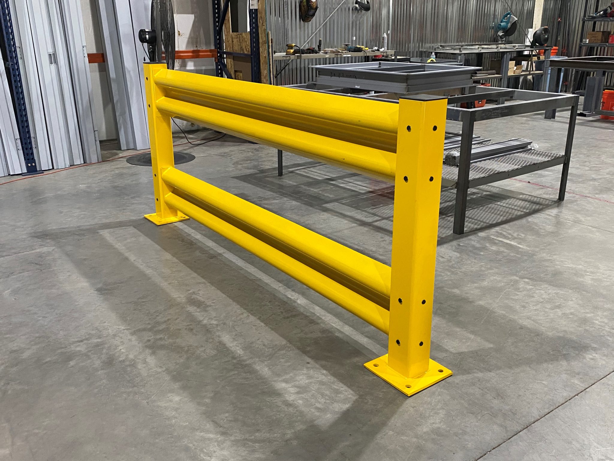 Forklift Protection Rails | Construction Safety Barriers