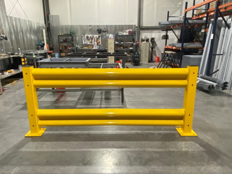 Forklift Protection Rails | Construction Safety Barriers