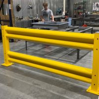 Forklift Protection Rails | Construction Safety Barriers